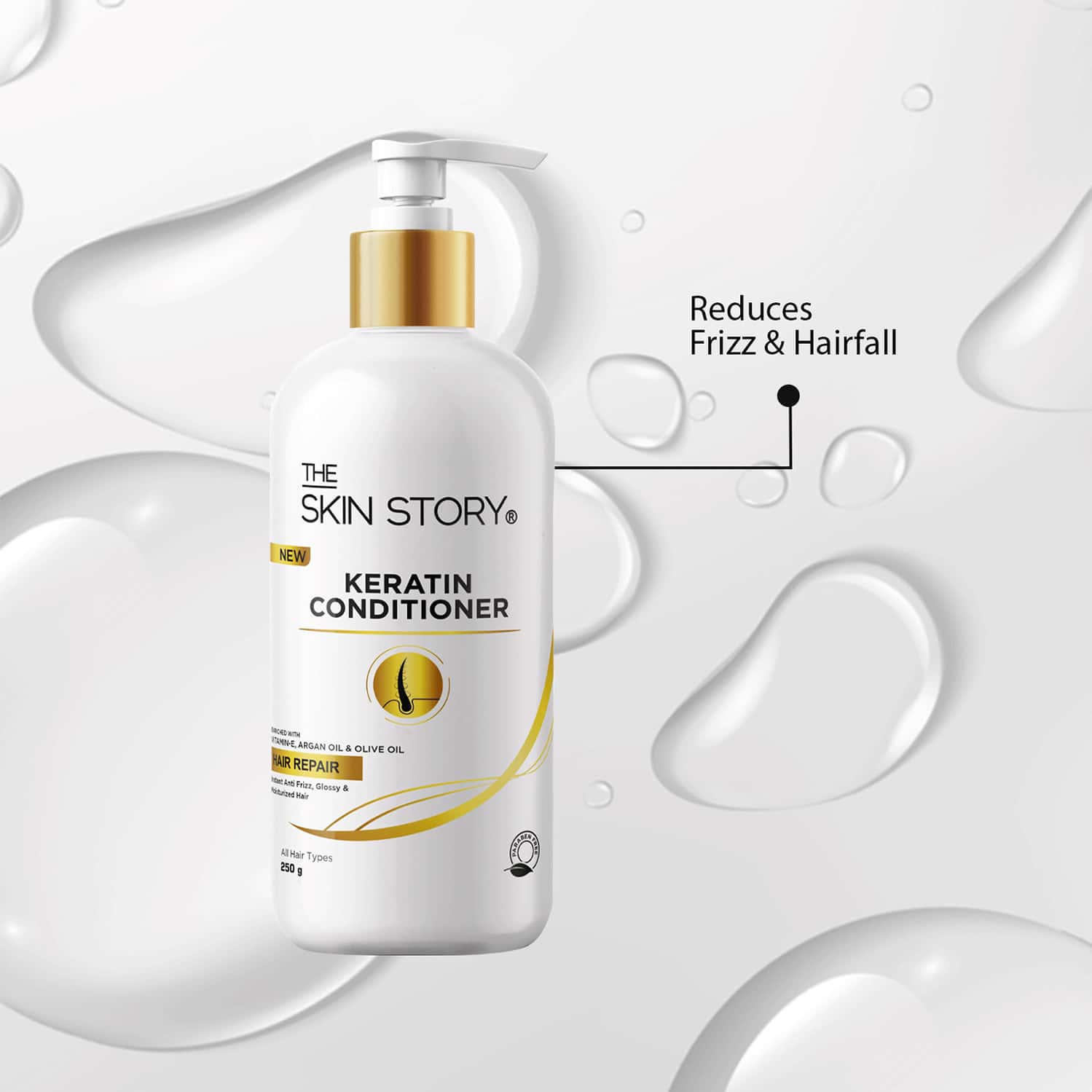 Buy THE SKIN STORY KERATIN CONDITIONER DAILY CARE 250G Online & Get ...