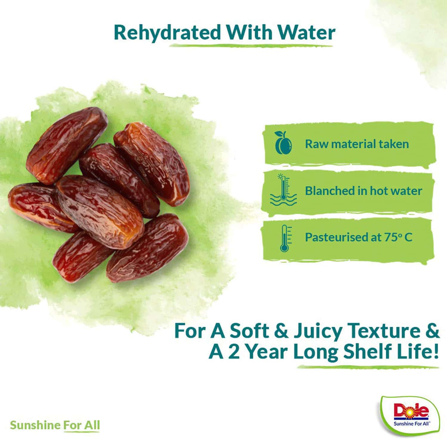 Buy DOLE SELECT PREMIUM ORGANIC HANDPICKED DATES | SOFT DRIED HEALTHY ...