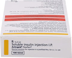 Actrapid Flexpen 100iu/ml Solution For Injection: Uses, Side Effects ...