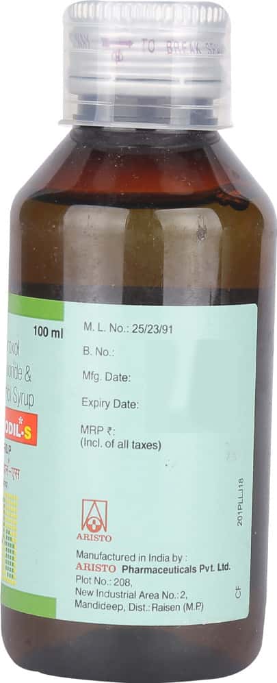 Ambrodil S Syrup: Uses, Side Effects, Price, Dosage & More Info - PharmEasy