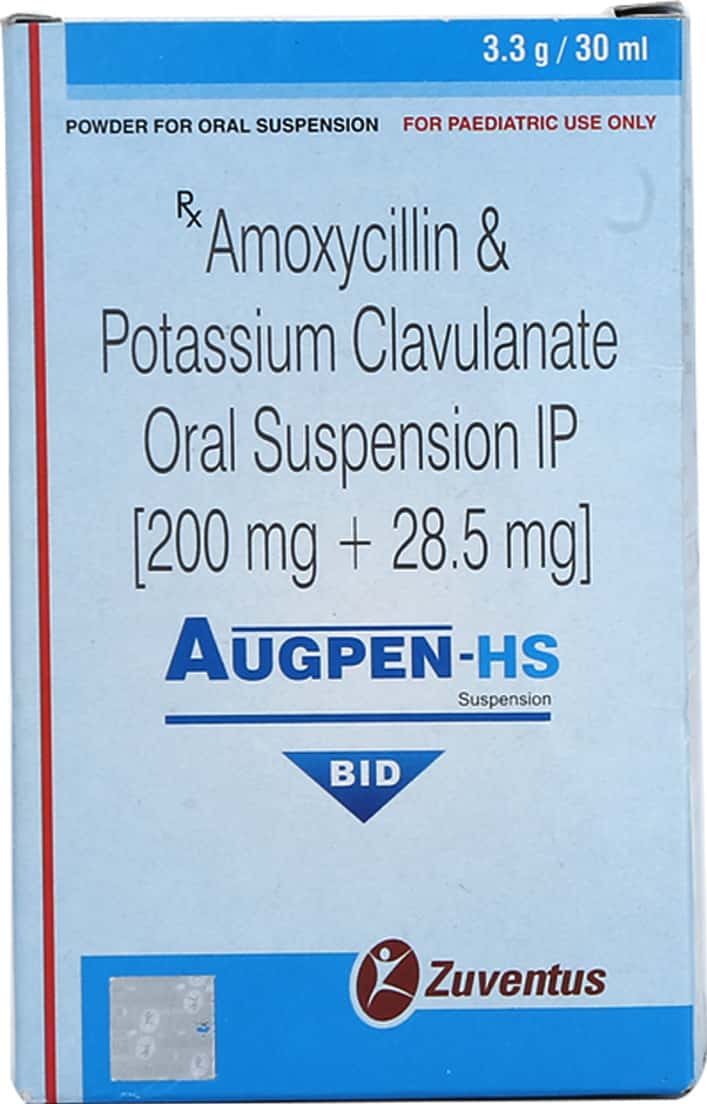 Augpen Hs Bottle Of 30ml Suspension: Uses, Side Effects, Price & Dosage ...