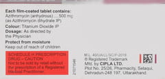 Azicip 500 Tablet: Uses, Side Effects, Price, Dosage & More Info ...