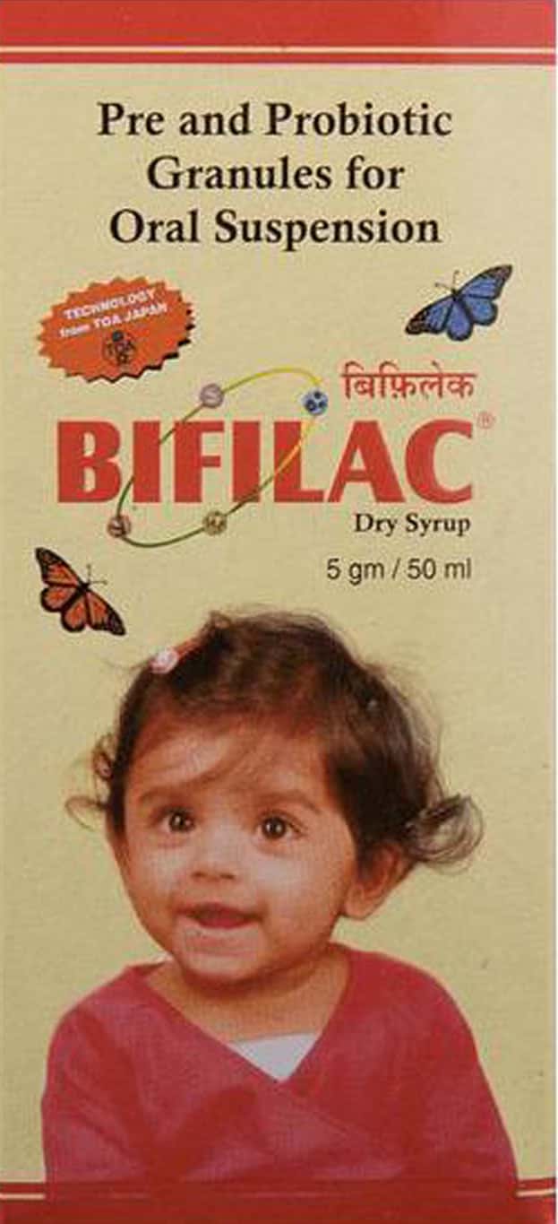 Buy Bifilac Bottle Of 50ml Dry Syrup Online & Save Up to 24% at PharmEasy
