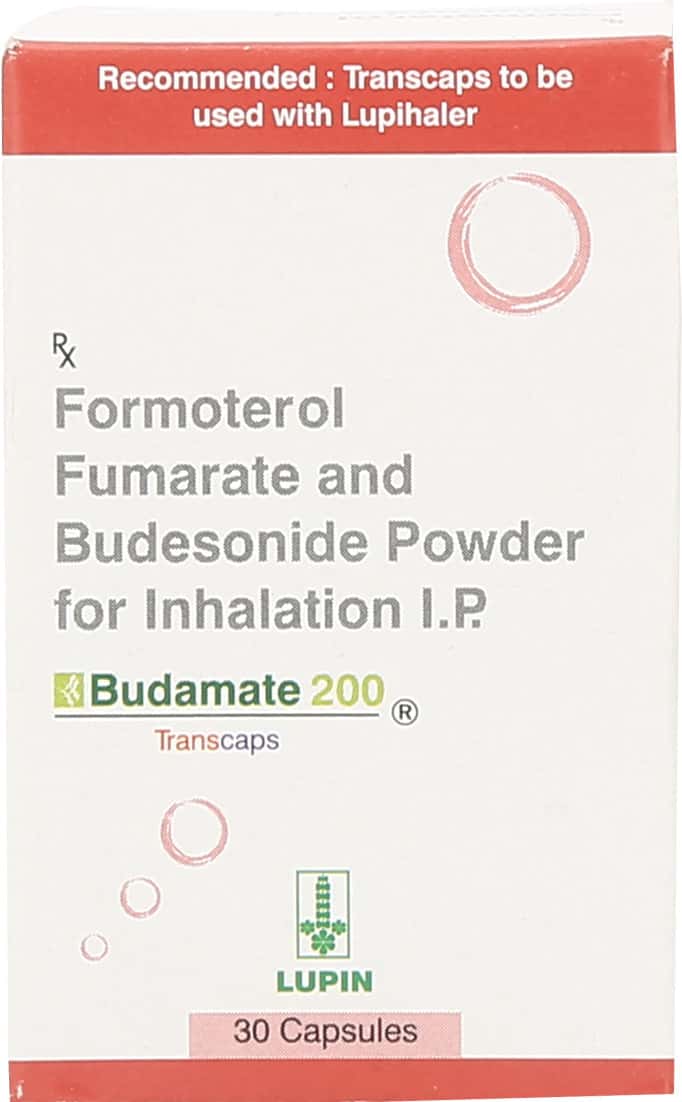 Budamate 200mcg Box Of 30 Transcaps: Uses, Side Effects, Price & Dosage ...