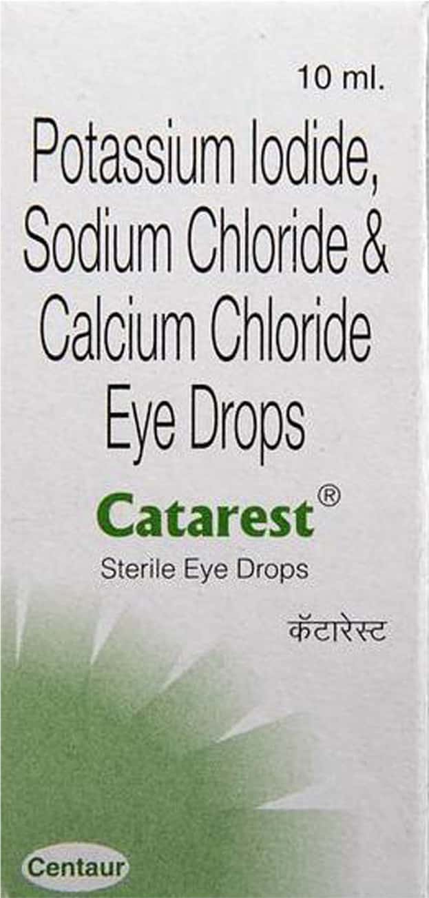 Catarest Bottle Of 10ml Eye Drops: Uses, Side Effects, Price & Dosage ...