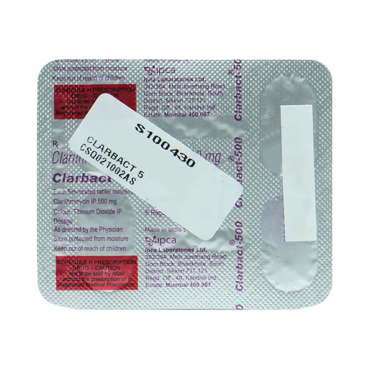Clarbact 500 MG Tablet (4): Uses, Side Effects, Price & Dosage | PharmEasy