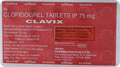 Clavix Tablet: Uses, Side Effects, Price, Dosage & More Info - PharmEasy