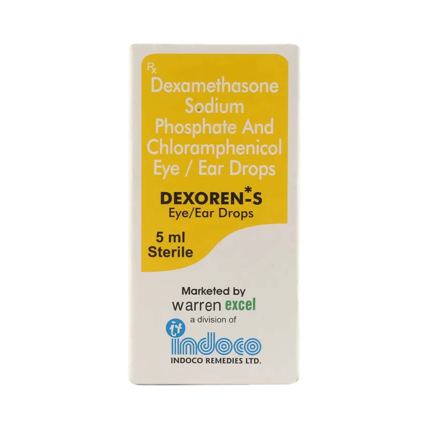 Dexoren S Eye/Ear Drops 5ml: Uses, Side Effects, Price & Dosage | PharmEasy