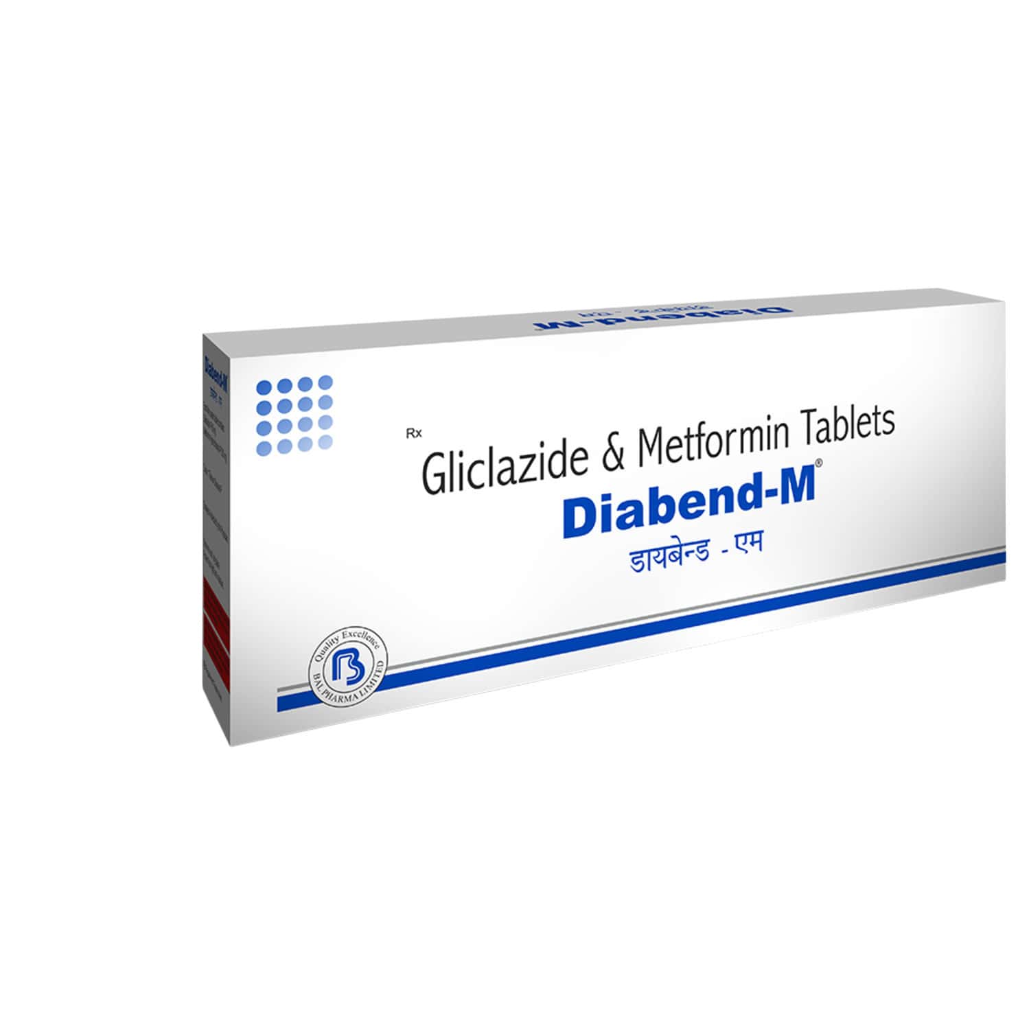 Diabend M Strip Of 10 Tablets: Uses, Side Effects, Price & Dosage ...
