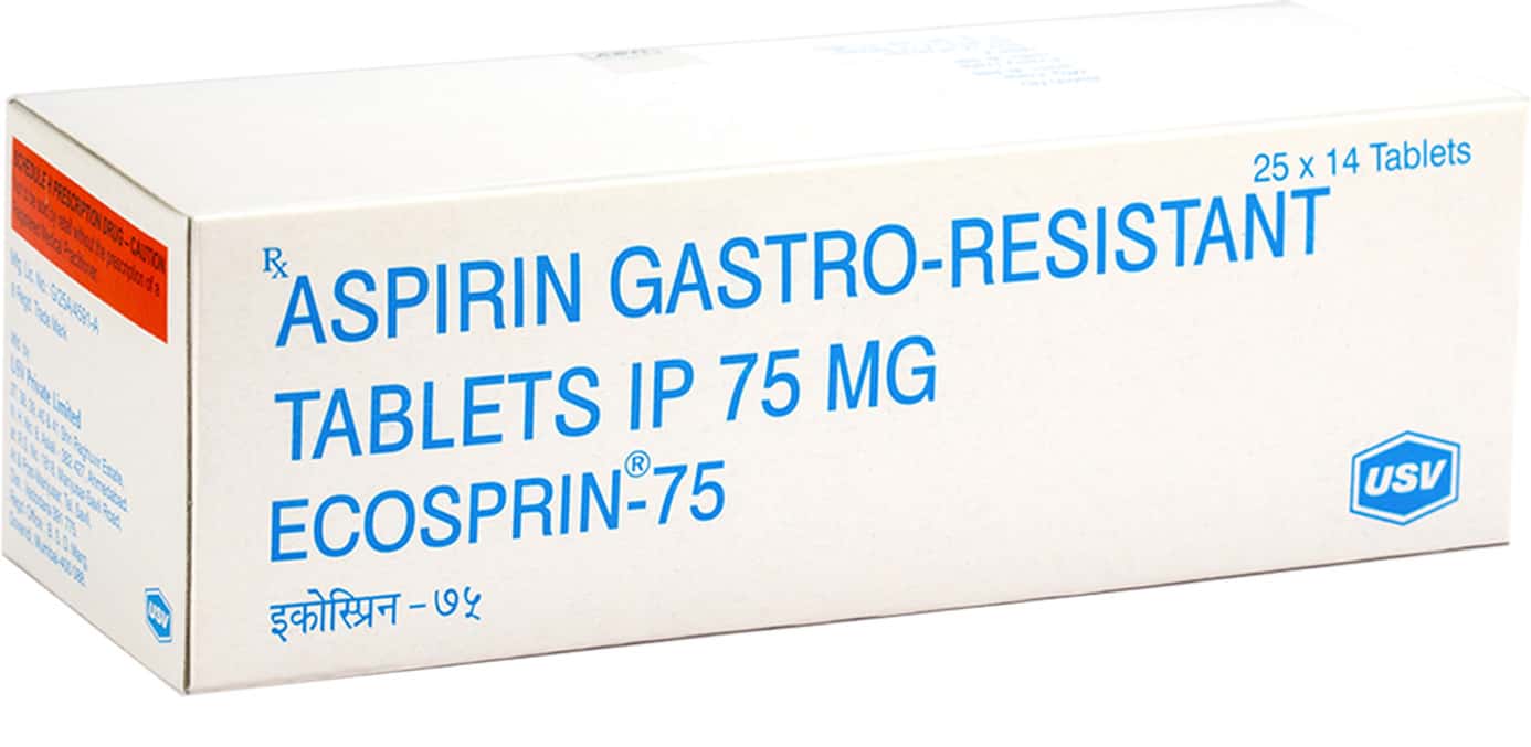 Ecosprin 75 Tablet: Uses, Side Effects, Price, Dosage & More Info ...