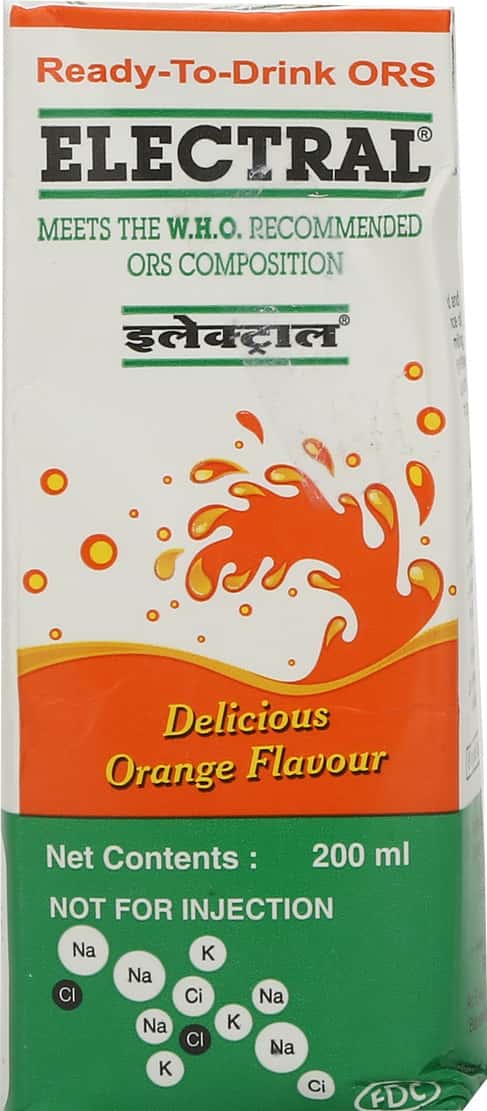 Electral Oral Liquid | Orange Flavour: Uses, Side Effects, Price ...