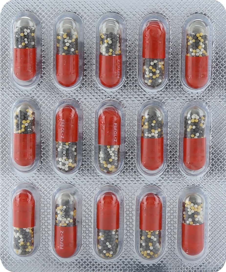 Fefol Z Capsule: Uses, Side Effects, Price, Dosage & More Info - PharmEasy