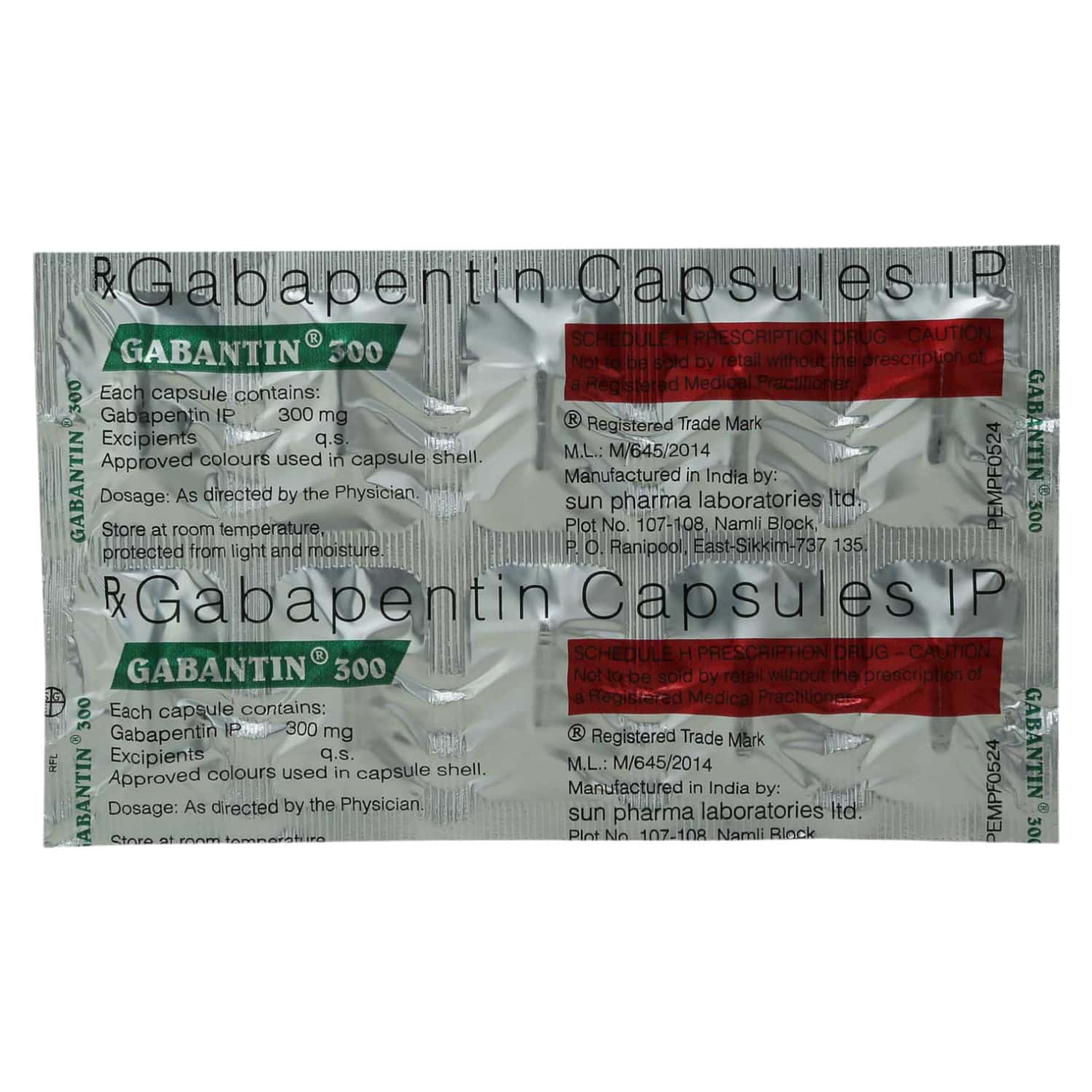 Gabantin 300 Capsule: Uses, Side Effects, Price, Dosage & More Info ...