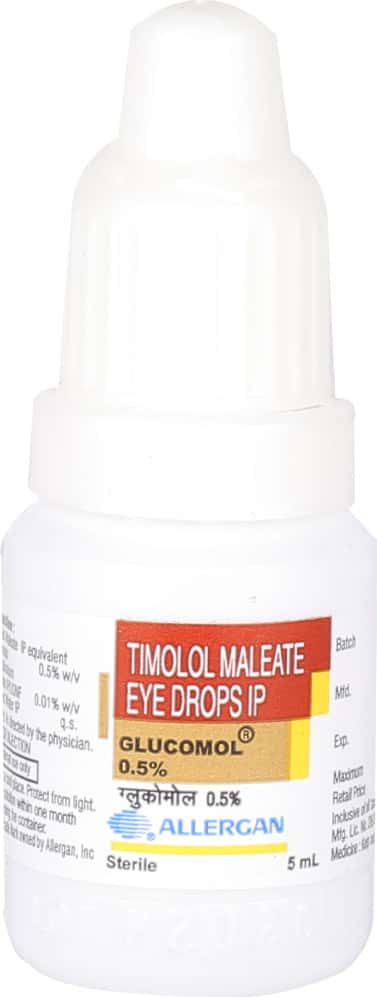 Glucomol 0.5 % Eye Drop (5): Uses, Side Effects, Price & Dosage | PharmEasy