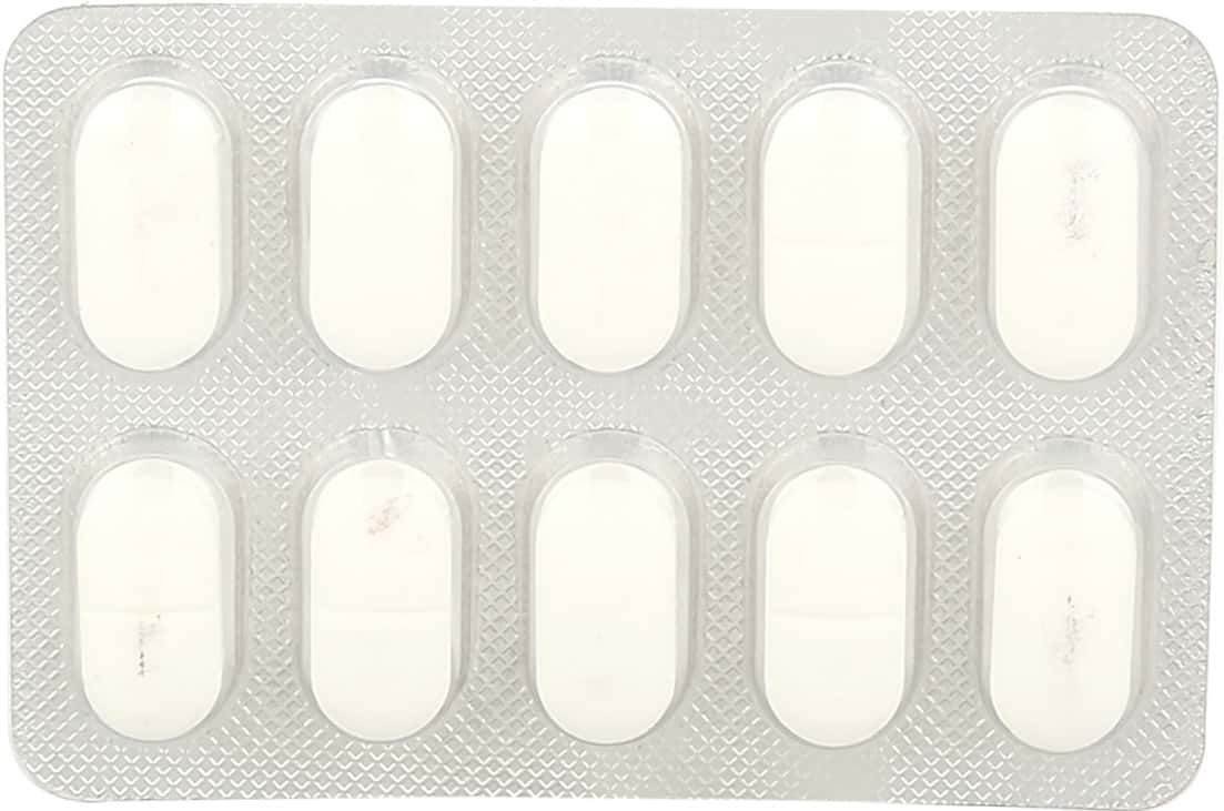 Glucored Forte 850mg Strip Of 10 Tablets: Uses, Side Effects, Price ...
