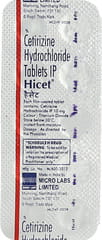 Hicet 10 MG Tablet (10): Uses, Side Effects, Price & Dosage | PharmEasy