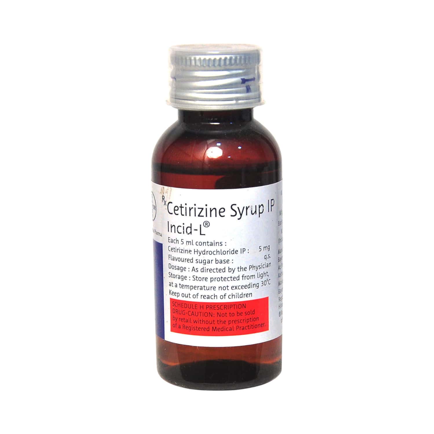 Incid L 5 MG Syrup (60): Uses, Side Effects, Price & Dosage | PharmEasy