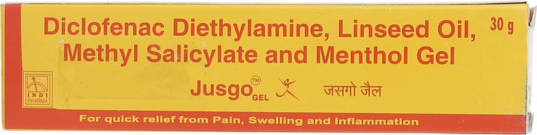 Jusgo Tube Of 30gm Gel: Uses, Side Effects, Price & Dosage | PharmEasy