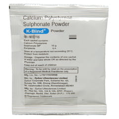 K-Bind Powder: Uses, Side Effects, Price, Dosage & More Info - PharmEasy