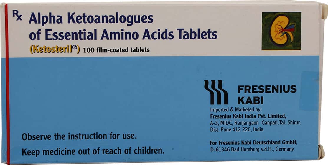 Ketosteril Tablet: Uses, Side Effects, Price, Dosage & More Info ...