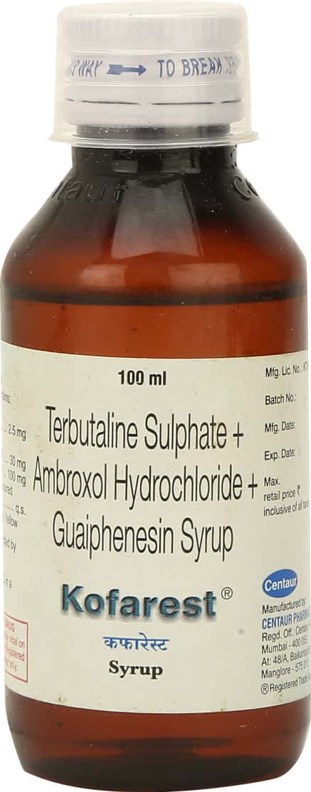 Kofarest Syrup: Uses, Side Effects, Price, Dosage & More Info - PharmEasy