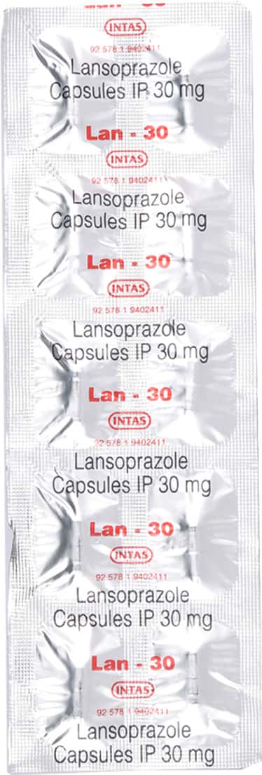 Lan 30 MG Capsule (10): Uses, Side Effects, Price & Dosage | PharmEasy