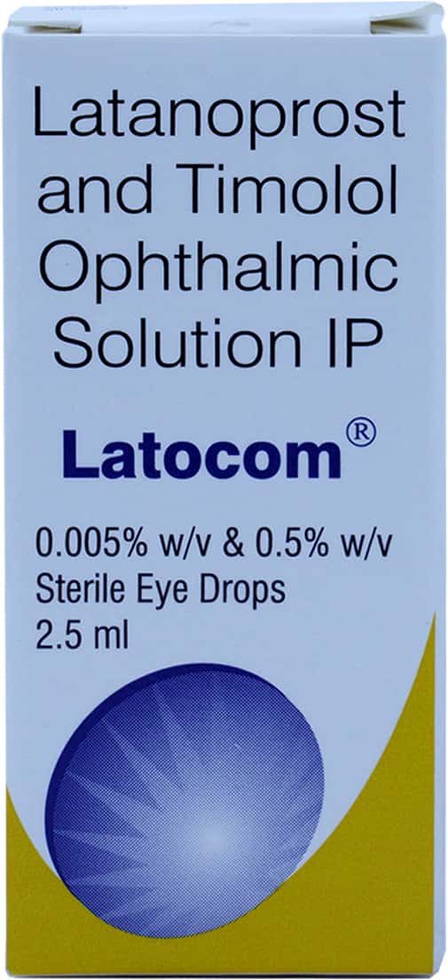 Latocom Bottle Of 2.5ml Eye Drops: Uses, Side Effects, Price & Dosage ...