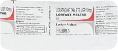 Lorfast Meltab Tablet: Uses, Side Effects, Price, Dosage & More Info ...