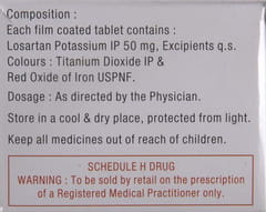 Losar-50 Tablet: Uses, Side Effects, Price, Dosage & More Info - PharmEasy