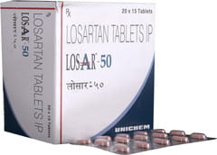 Losar-50 Tablet: Uses, Side Effects, Price, Dosage & More Info - PharmEasy
