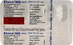 Etova-MR 400/4 Tablet: Uses, Side Effects, Price, Dosage & More Info ...