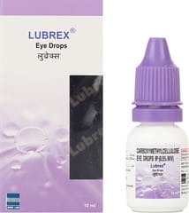 Lubrex Bottle Eye Drops: Uses, Side Effects, Price, Dosage & More Info ...