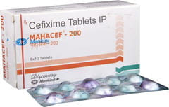 Mahacef 200 Tablet: Uses, Side Effects, Price, Dosage & More Info ...