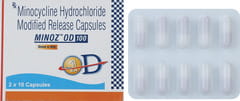 Minoz Od 100 MG Capsule (10): Uses, Side Effects, Price & Dosage ...