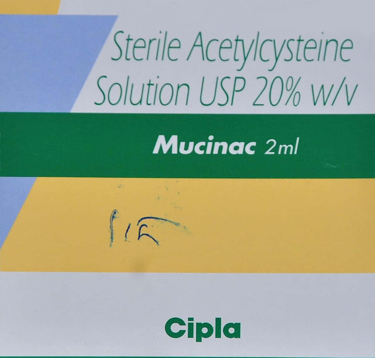 Mucinac 20% Solution For Inhalation: Uses, Side Effects, Price, Dosage ...
