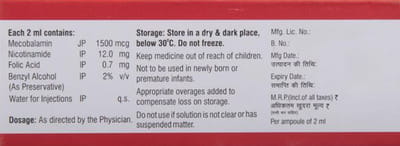 Nervijen Plus 2ml Injection: Uses, Side Effects, Price, Dosage & More ...