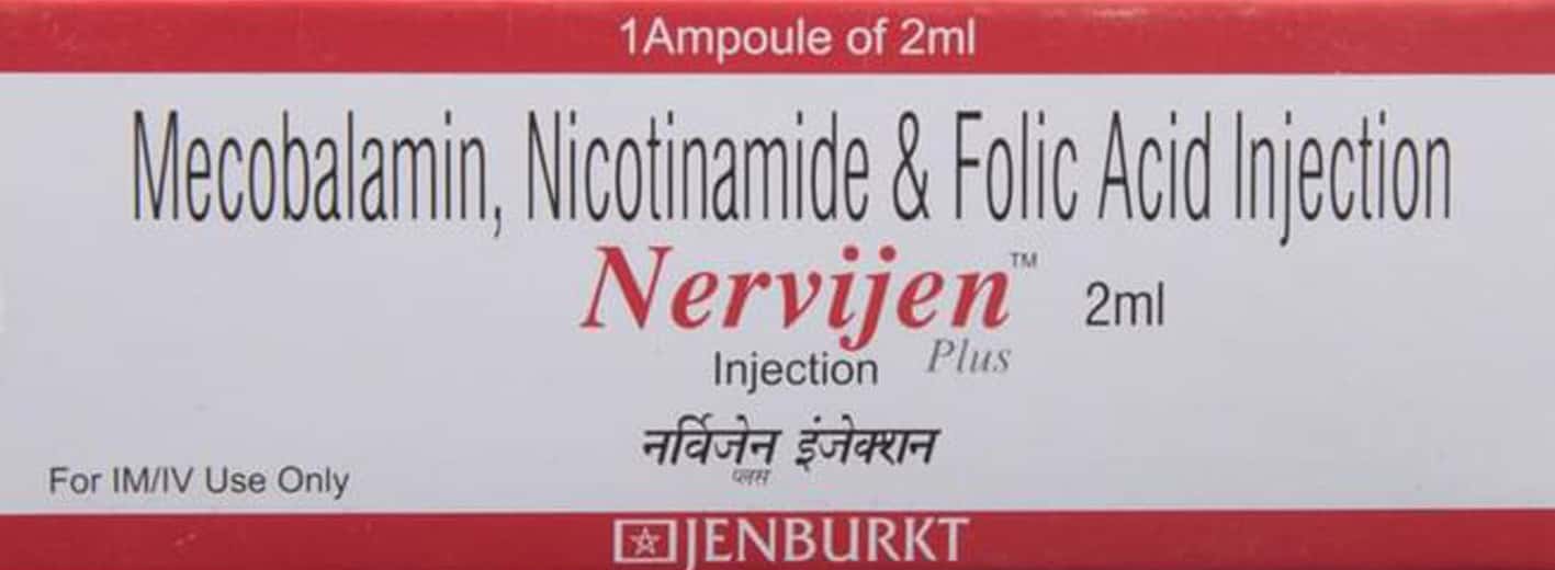 Nervijen Plus 2ml Injection: Uses, Side Effects, Price, Dosage & More ...