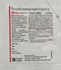 Nexpro Junior Sachet: Uses, Side Effects, Price, Dosage & More Info ...