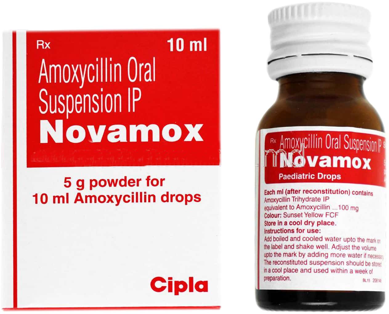 Novamox Paediatric Oral Drops: Uses, Side Effects, Price, Dosage & More ...