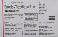 Nucoxia MR Tablet: Uses, Side Effects, Price, Dosage & More Info ...