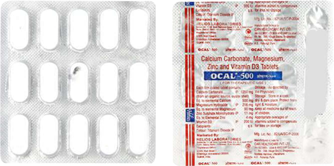 Ocal-500 Tablet: Uses, Side Effects, Price, Dosage & More Info - PharmEasy