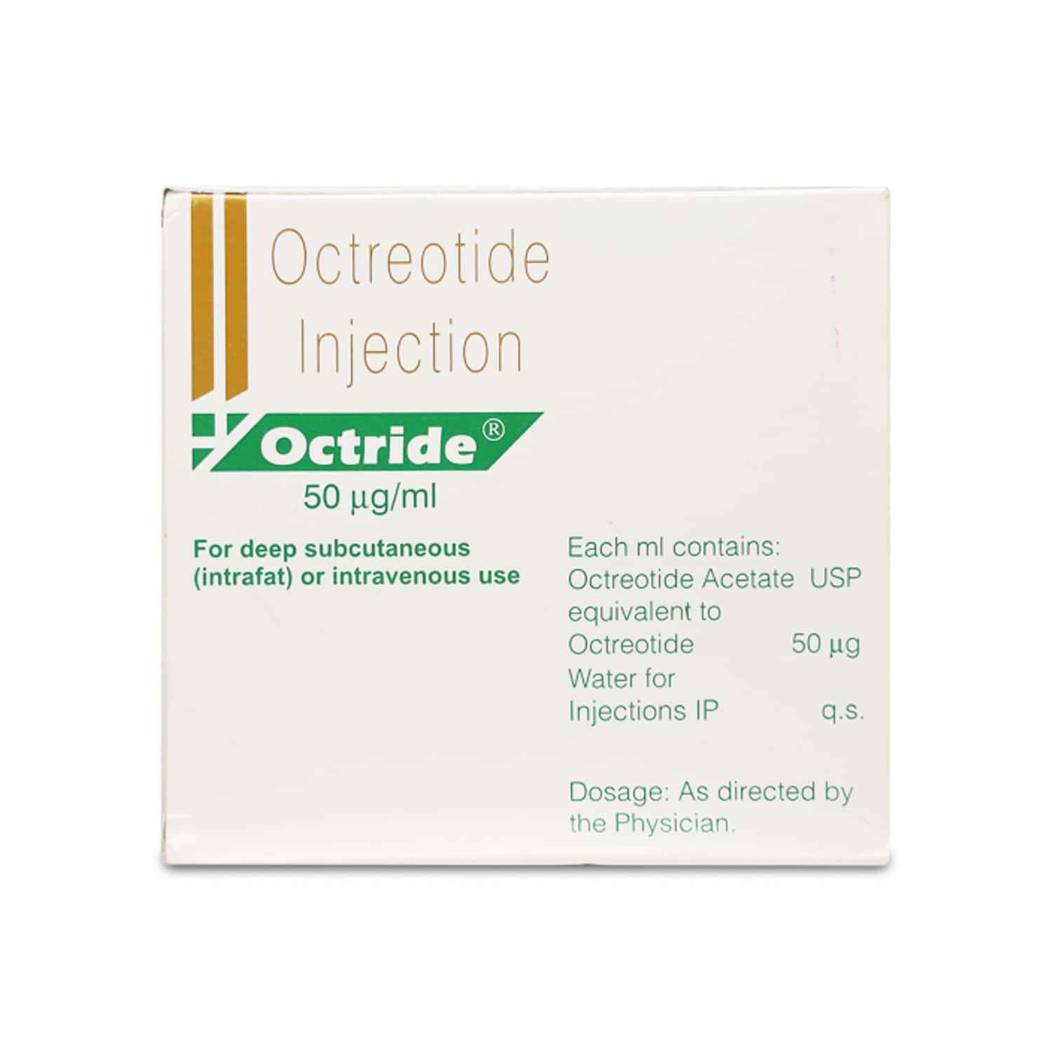 Octride 50 MCG Injection (1): Uses, Side Effects, Price & Dosage ...
