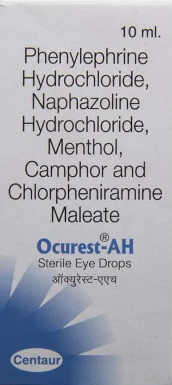 Ocurest AH Eye Drops: Uses, Side Effects, Price, Dosage & More Info ...