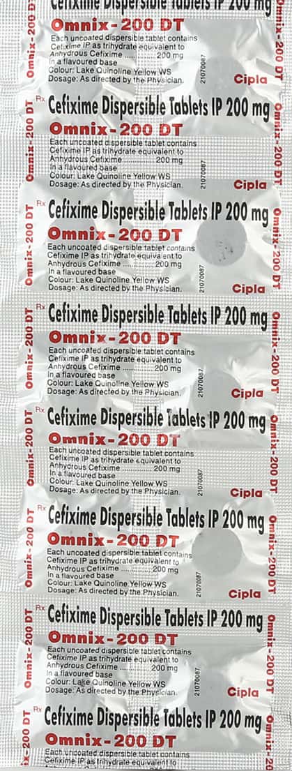 Omnix-200 DT Tablet: Uses, Side Effects, Price, Dosage & More Info ...