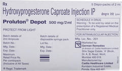 Proluton Depot 500mg/2ml Injection: Uses, Side Effects, Price, Dosage ...