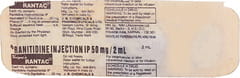 Rantac Injection 2ml: Uses, Side Effects, Price, Dosage & More Info ...
