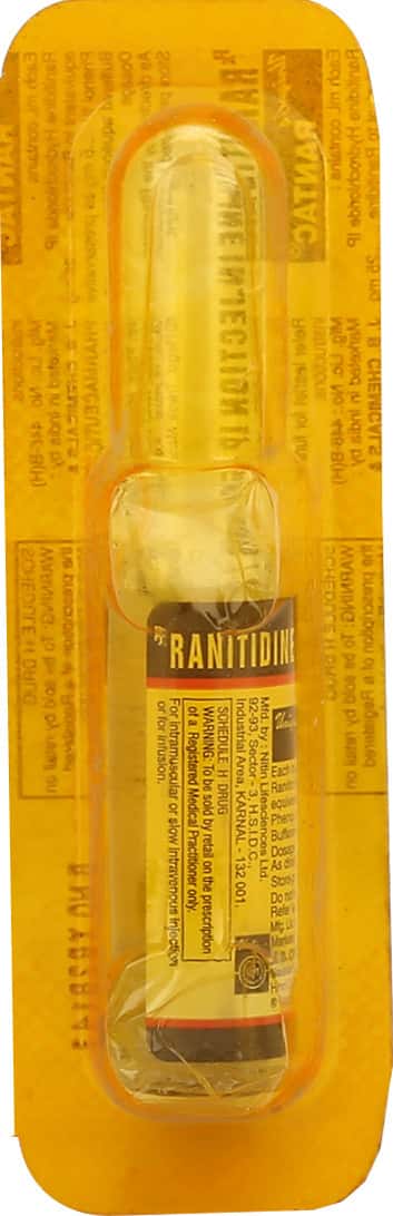 Rantac Injection 2ml: Uses, Side Effects, Price, Dosage & More Info ...