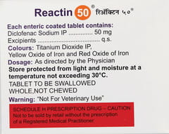 Reactin 50 Tablet: Uses, Side Effects, Price, Dosage & More Info ...