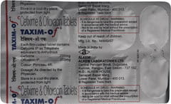Taxim Of Tablet: Uses, Side Effects, Price, Dosage & More Info - PharmEasy