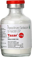 Tazar 4.5 Powder for injection: Uses, Side Effects, Price, Dosage ...